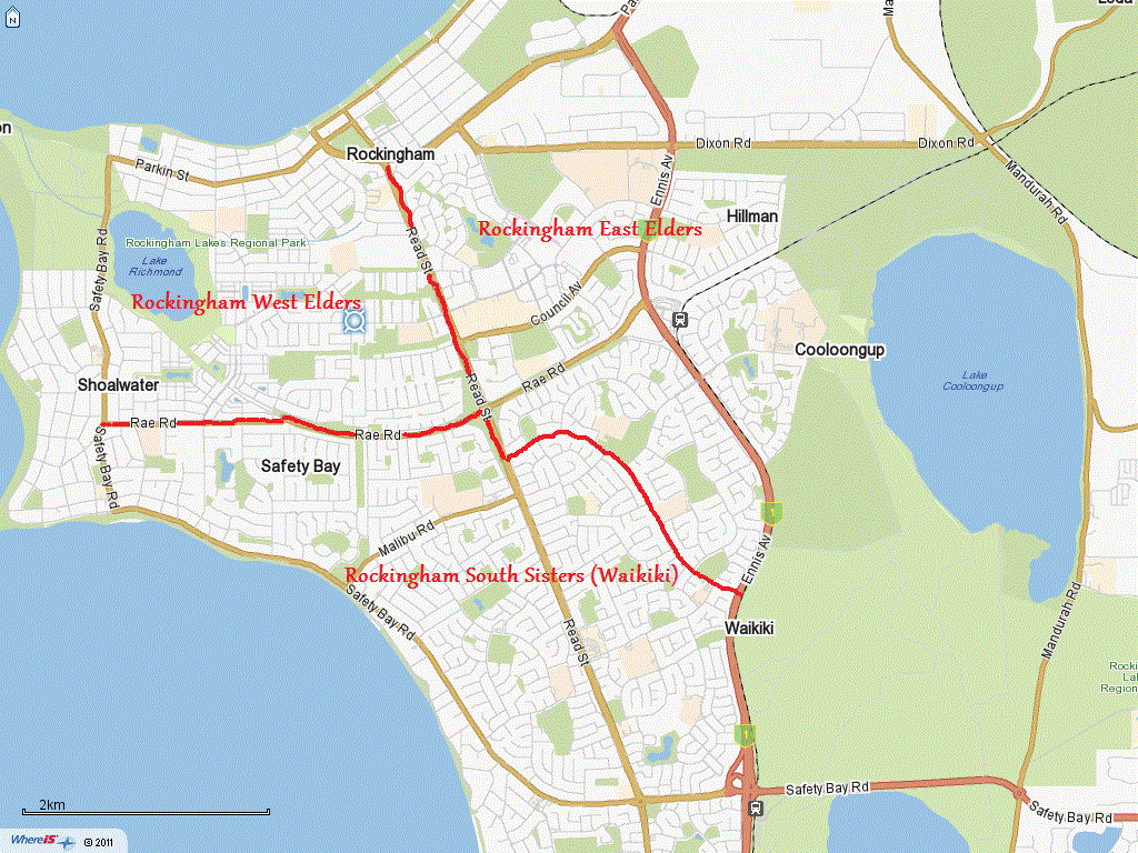 Rockingham Ward Relief Society: Missionary Boundaries for Rockingham Ward
