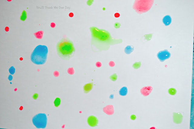 You'll Thank Me One Day: Dot Painting