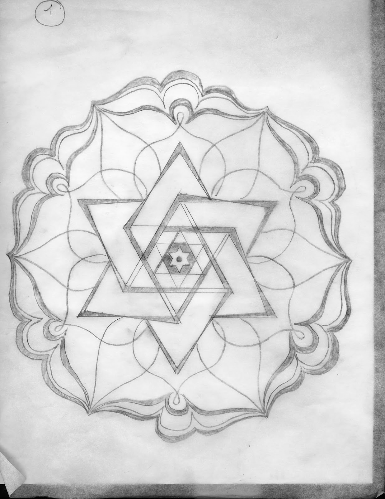 A mom with brushes: Rangoli and Mandala