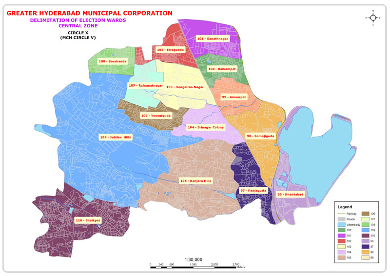 NJR - State Audit (T): GHMC Circles Maps