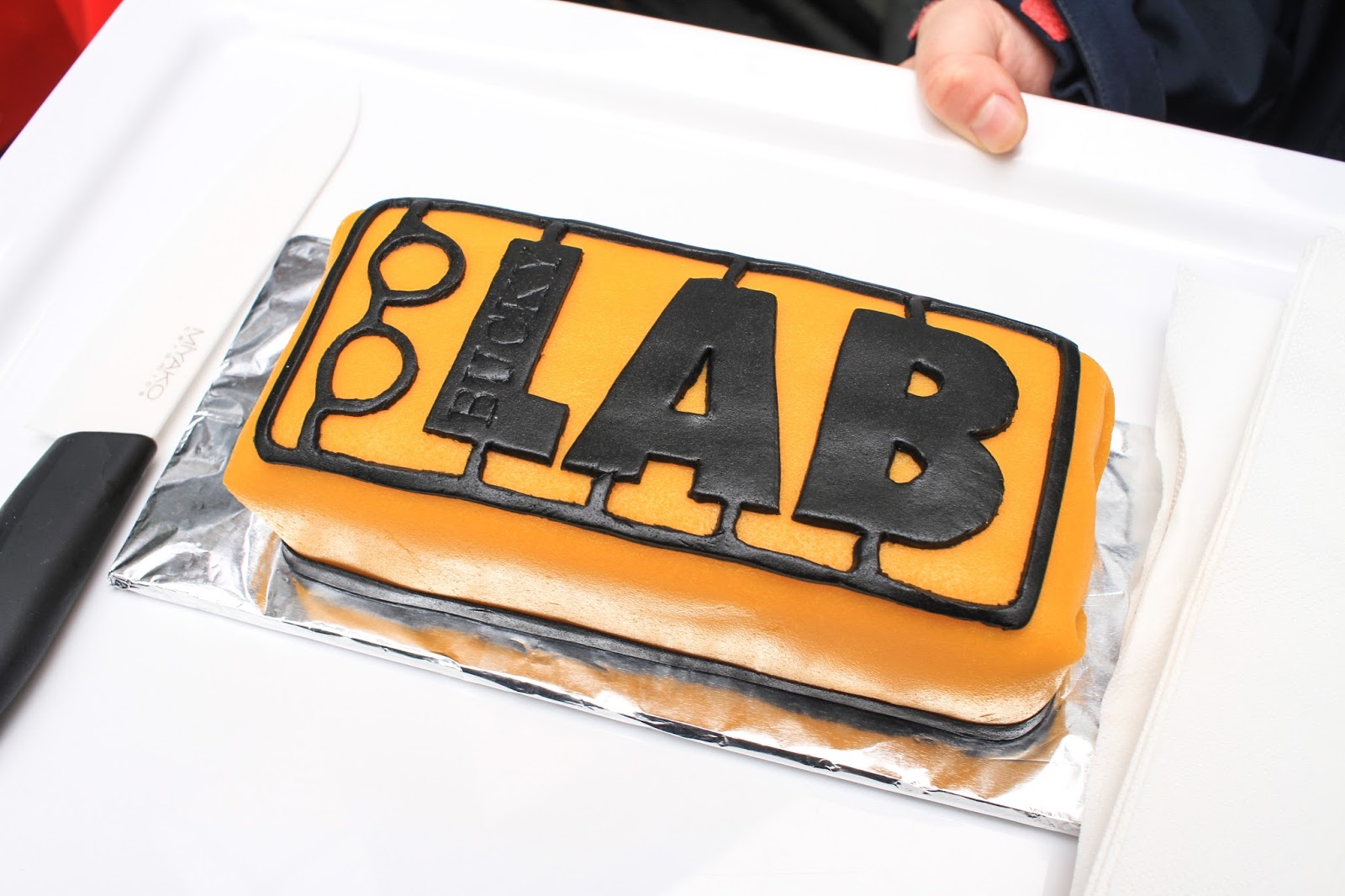 buckylab: Day 8 - Myrthe made a cake and Bayu a circle