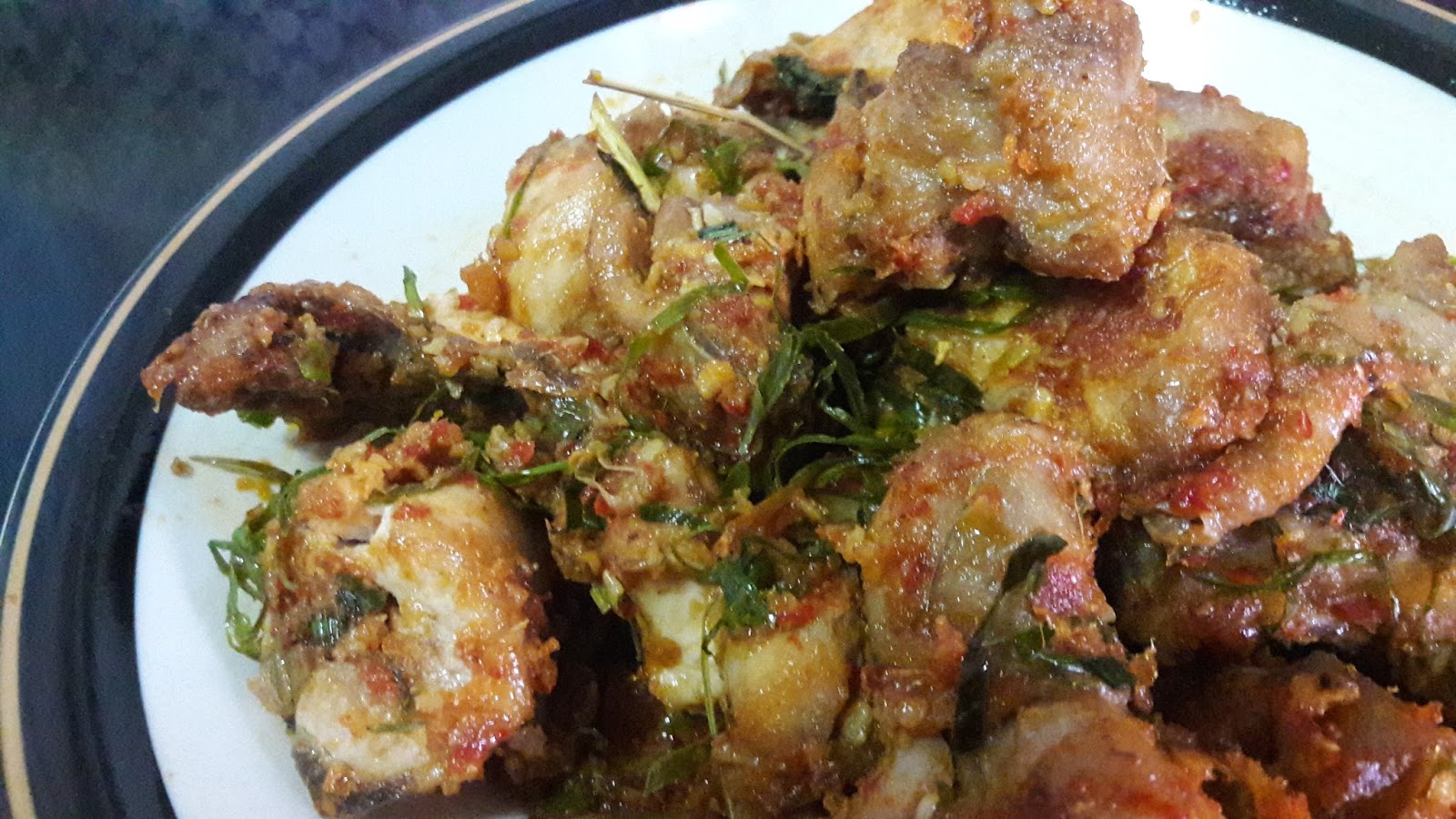 Foodspiration: RECIPE #6 Ayam Bumbu Rica-Rica (Chicken with Rica - Rica ...