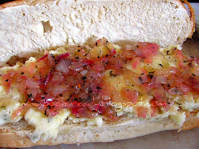 Oonu ready: Mashed potato sub sandwich