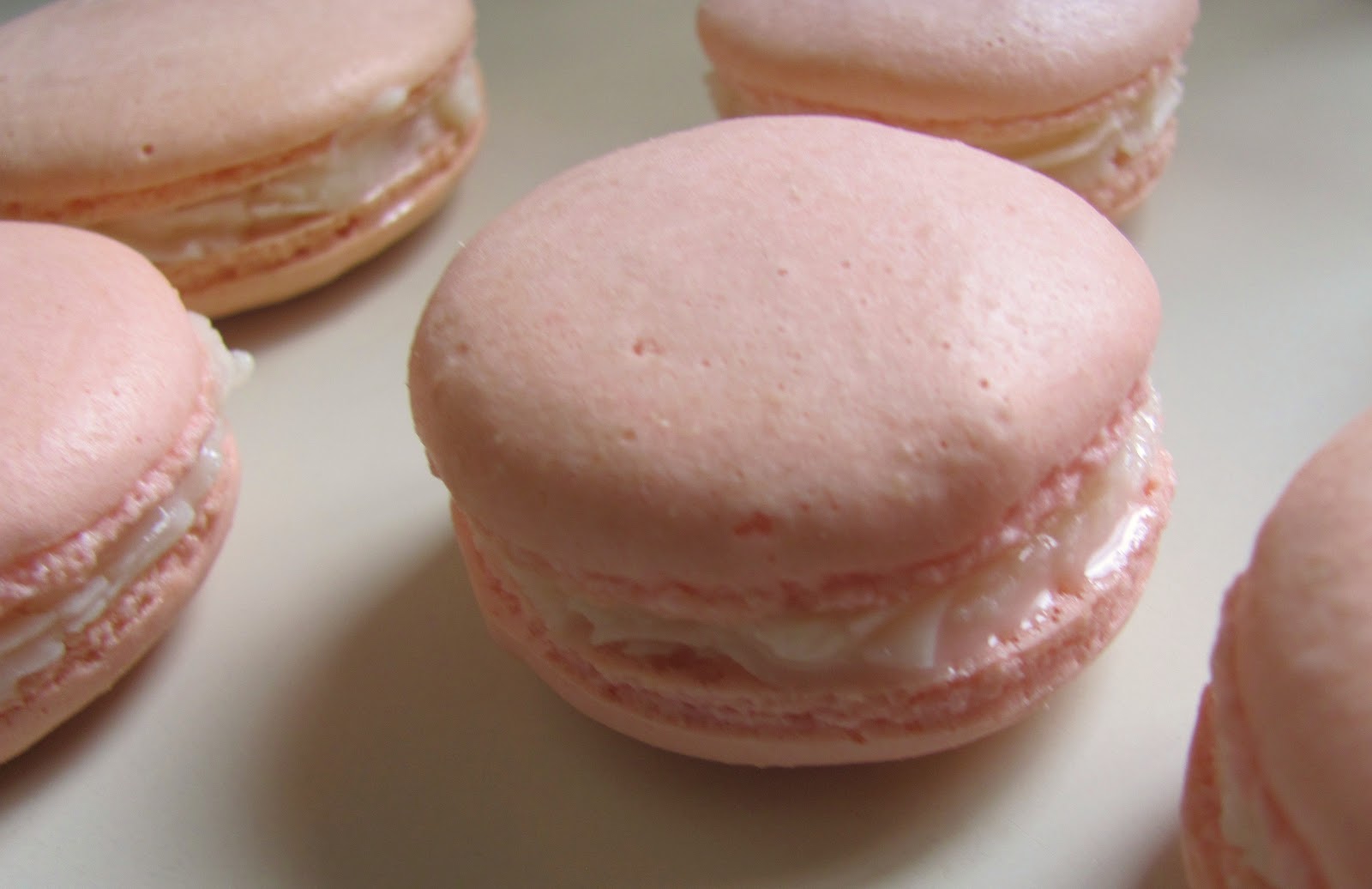 Rose Lychee Macaron