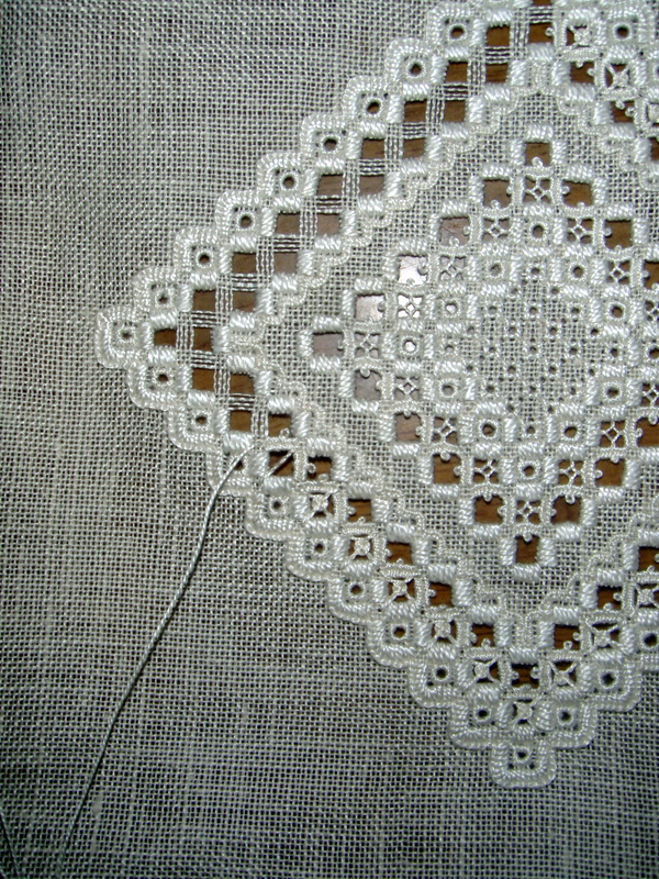 Hokkaido Kudasai: Janice Love Hardanger Project Progress