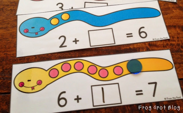 Snake Addition and Friends of Ten Freebie | From the Pond