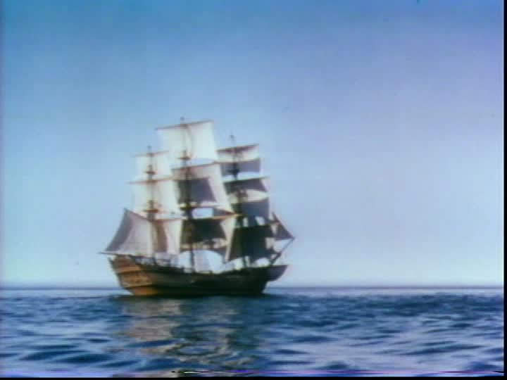 model ships in the cinema: Botany Bay 1953