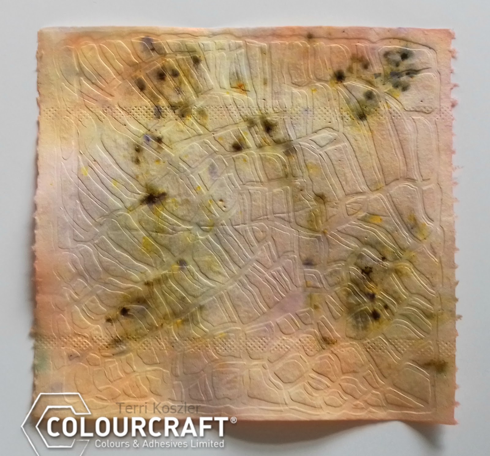 ColourCraft: Handmade Brusho Papers by Terri Koszler