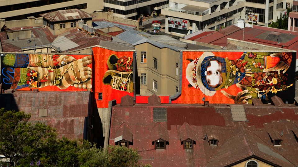 INTI New Mural In Valparaíso, Chile | StreetArtNews | StreetArtNews