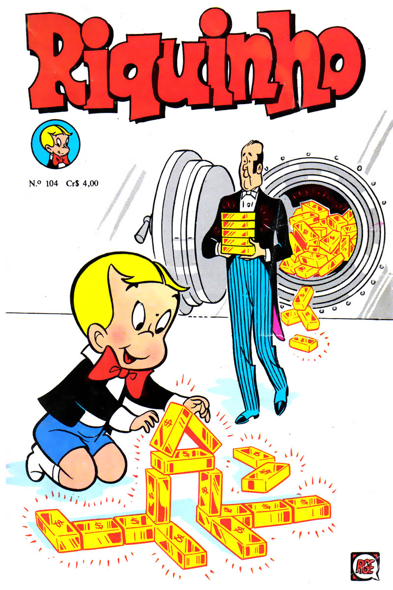 ROCK & QUADRINHOS SCANS: RIQUINHO 104(RGE)-1976