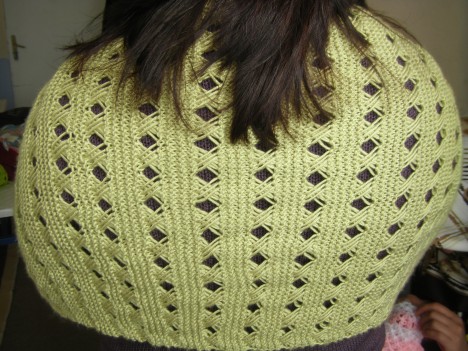 free knitting pattern: new rectangular knitting shawl patterns