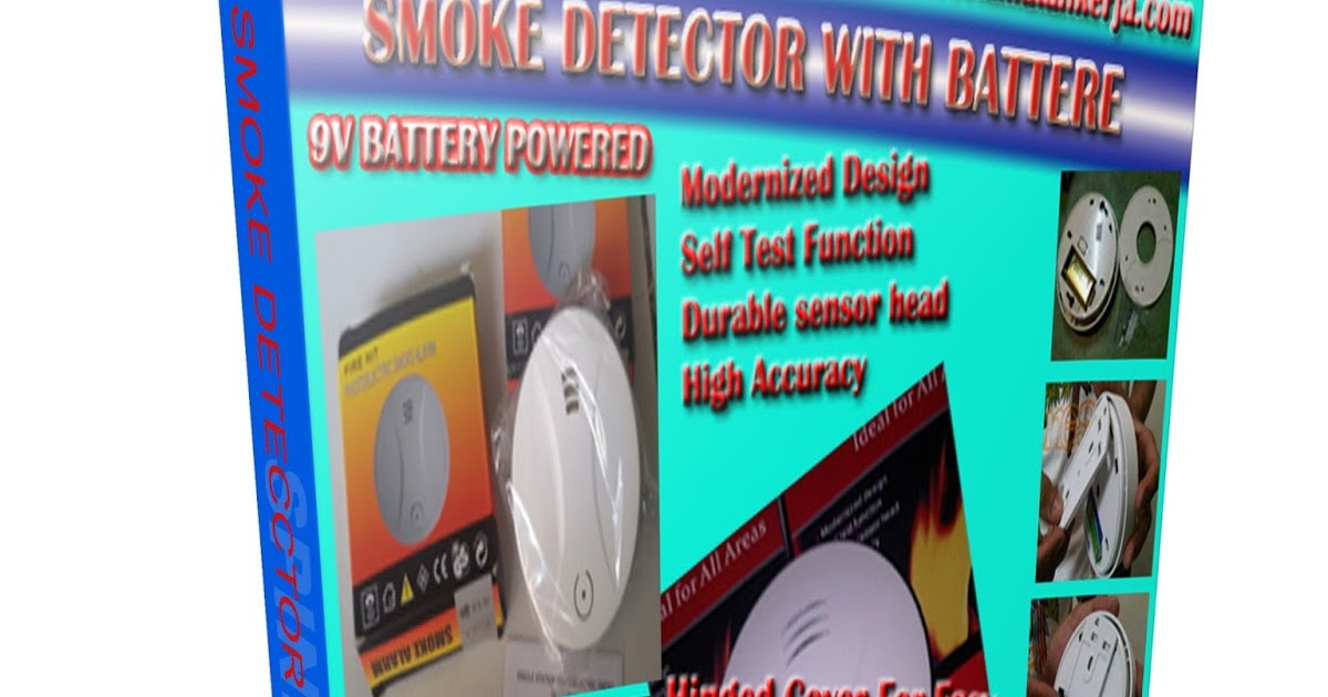 SMOKE DETECTOR WITH BATTERE PORTABLE SYSTEM | SMOKE DETECTOR STAND ...
