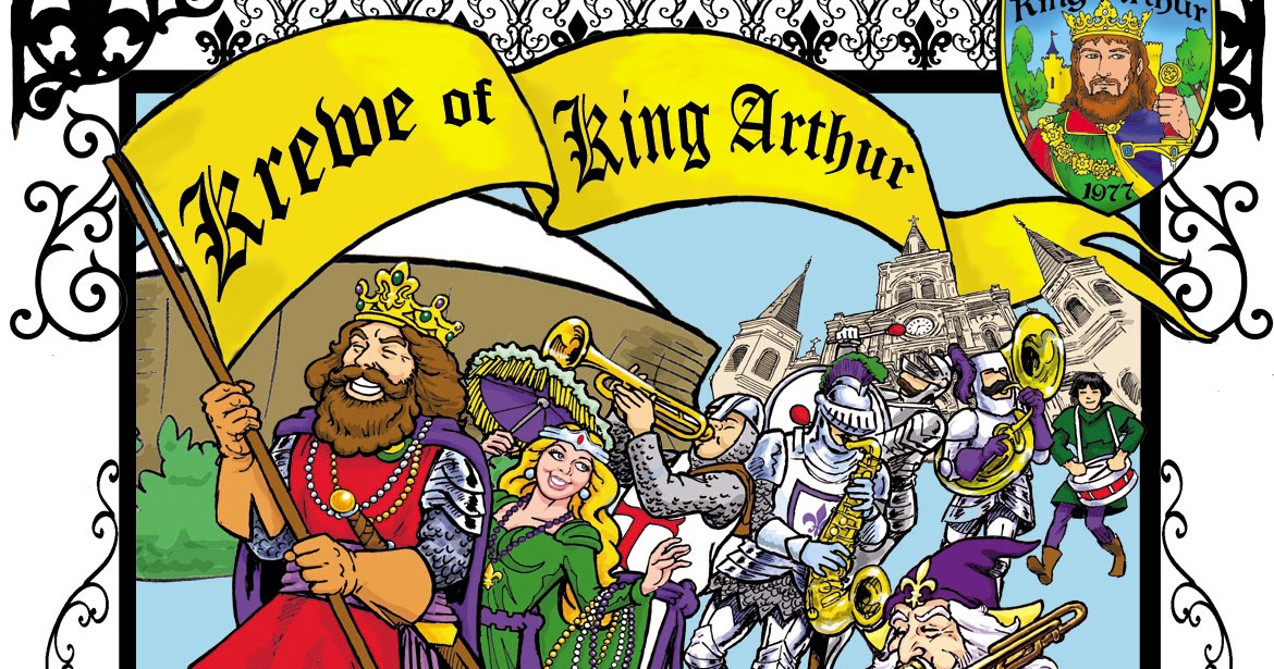 The BRENTOONS Blog: Krewe of King Arthur