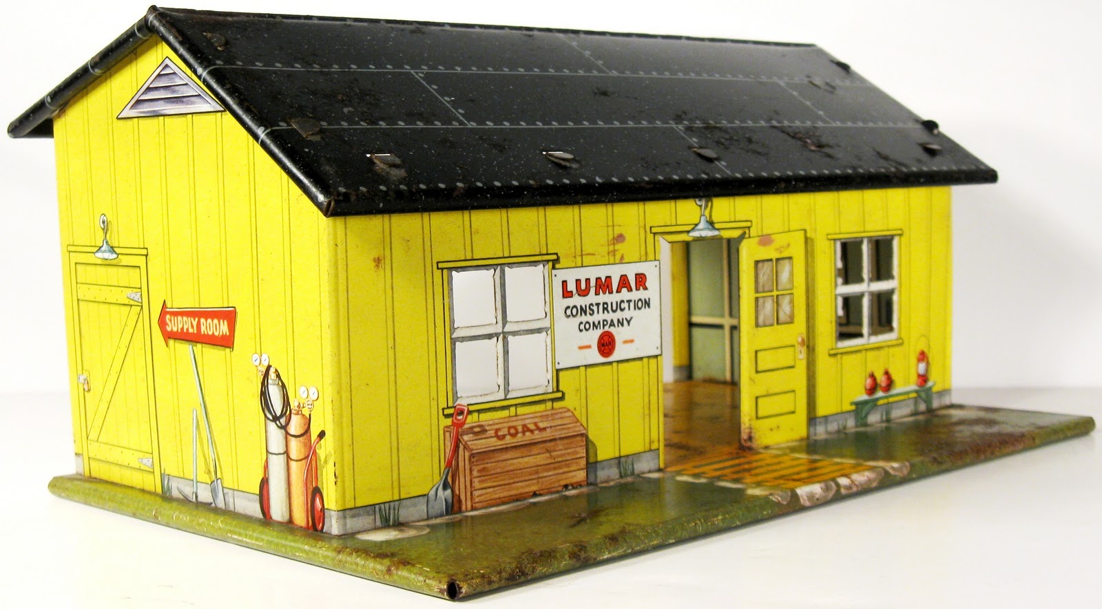 Toys and Stuff: Marx Lumar Construction Camp Office