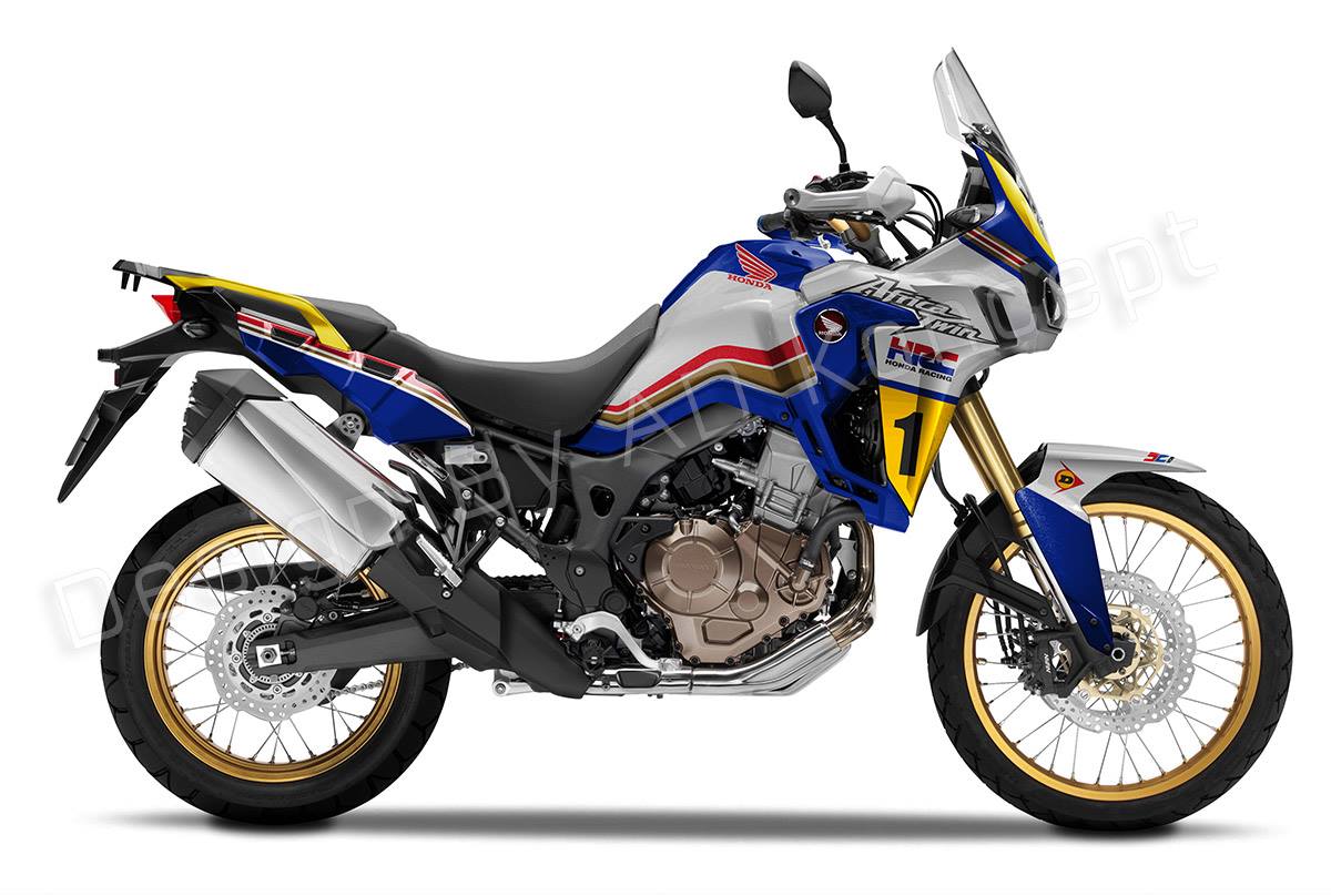 Racing Cafè: Design Corner - Honda CRF 1000L Africa Twin "Rothmans" by ...