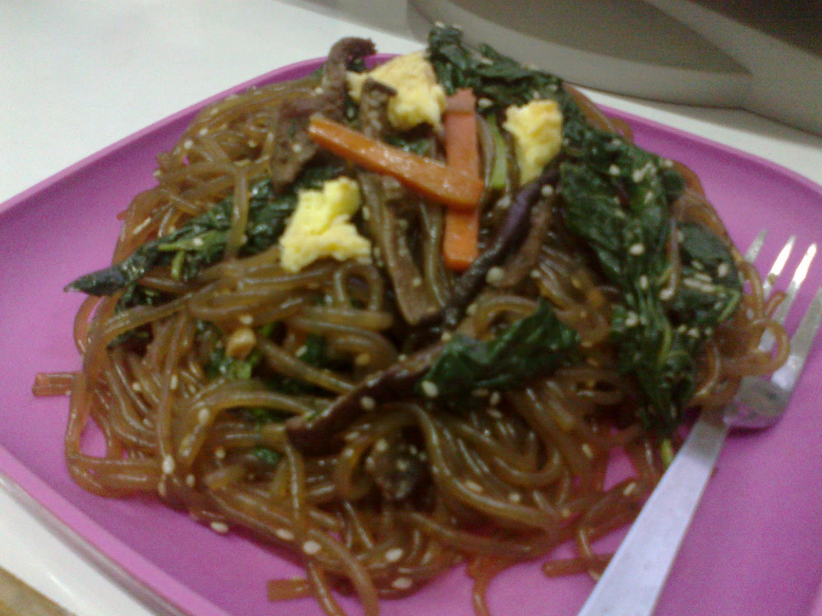 The awesome grind: Chapchae: Loving Korean pancit