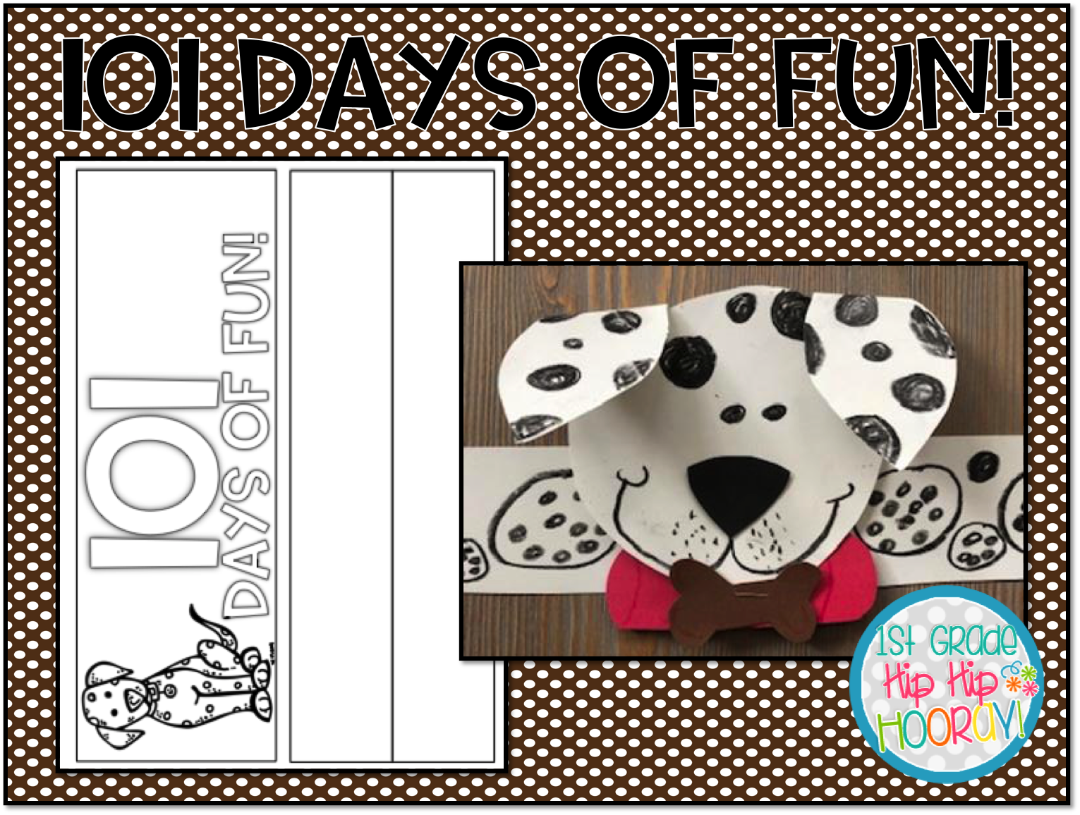 1st Grade Hip Hip Hooray!: 101 Days of Fun!