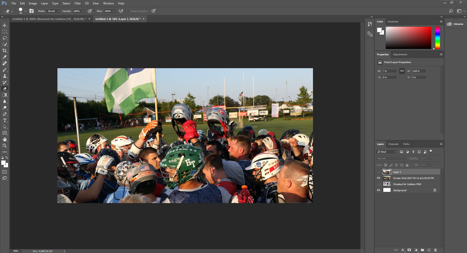 The Techie in Training: Layering Images