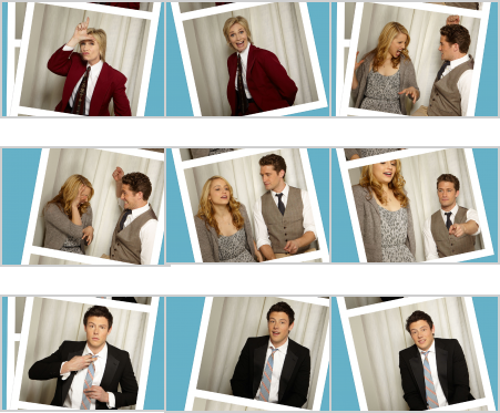 Infinite∞: Glee photo booth!