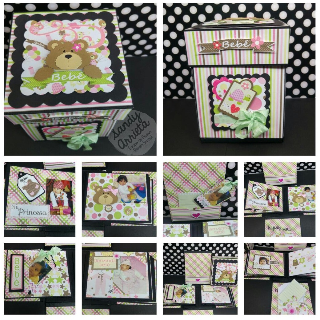 Piensa Scrap: RETO MAYO! Explosion Box Mini Álbum!!