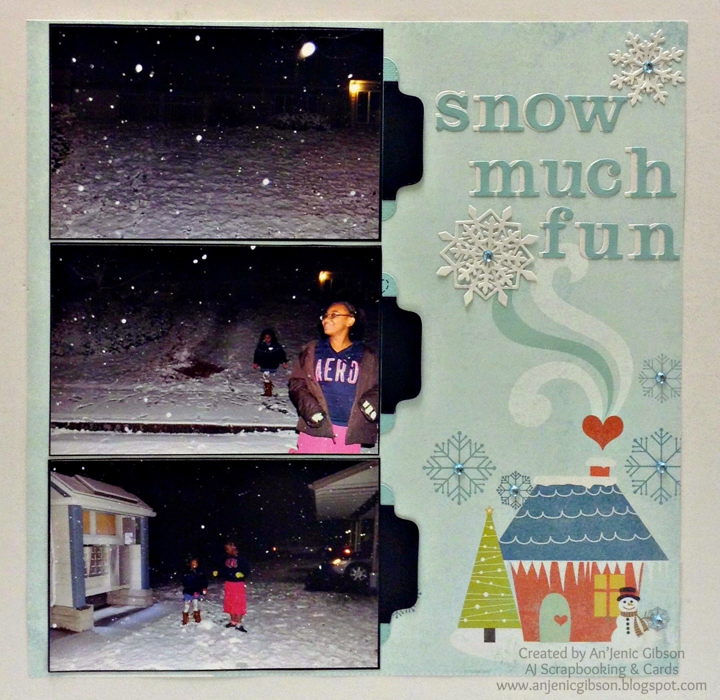 Share A Layout#6 Snow Much Fun