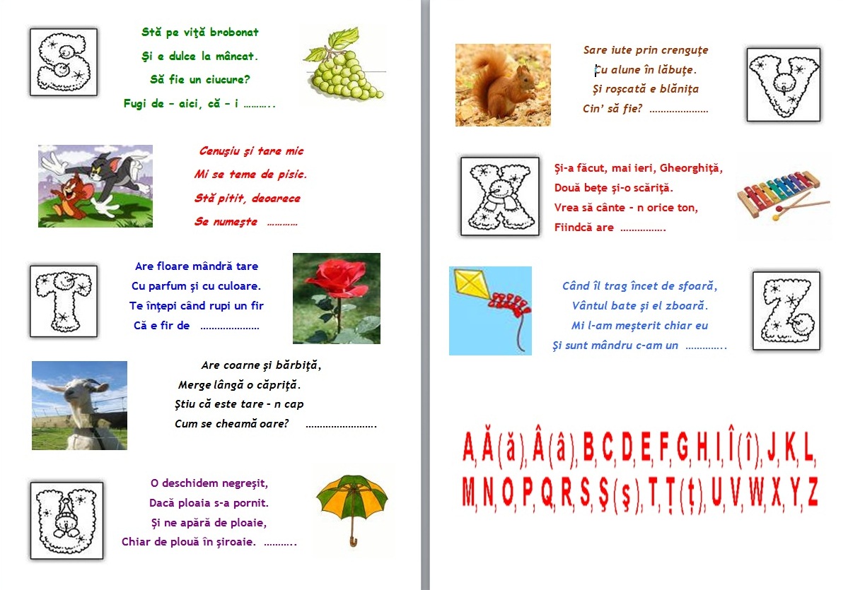 JUCARII PENTRU COPII: GHICITORI