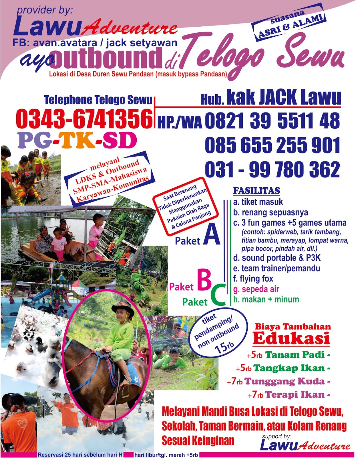 Telogo Sewu Outbound: 2015