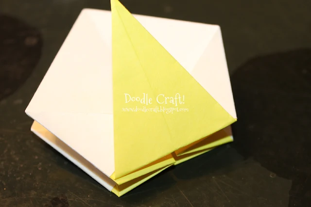 Origami Favor Sunburst Box!