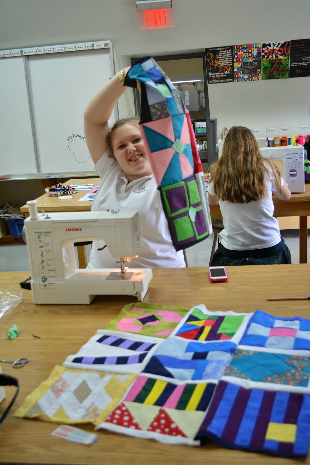 Sandra's Studio: High School Quilts