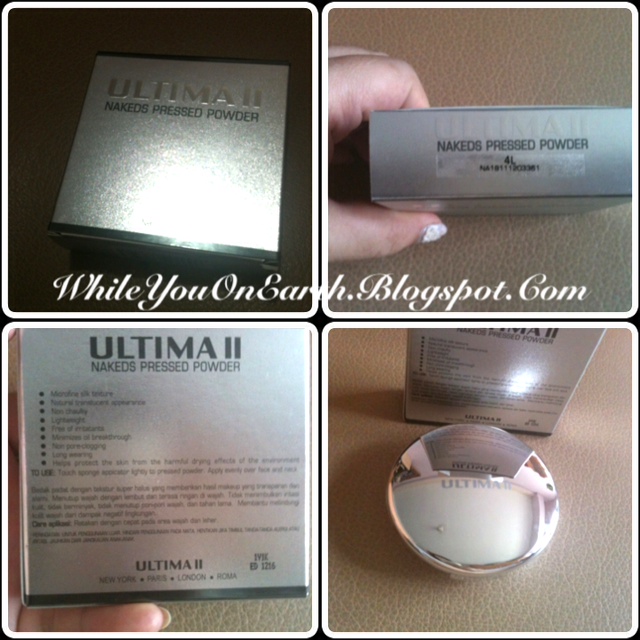 While you on earth..: Ultima II Nakeds Pressed Powder