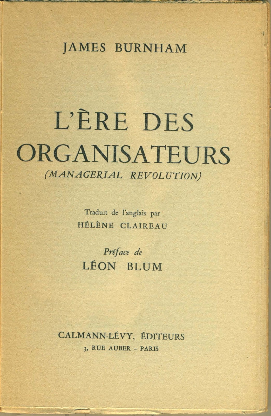 Blog de Nacho Díaz-Delgado: Enfilando la tercera vía. James Burnham ...