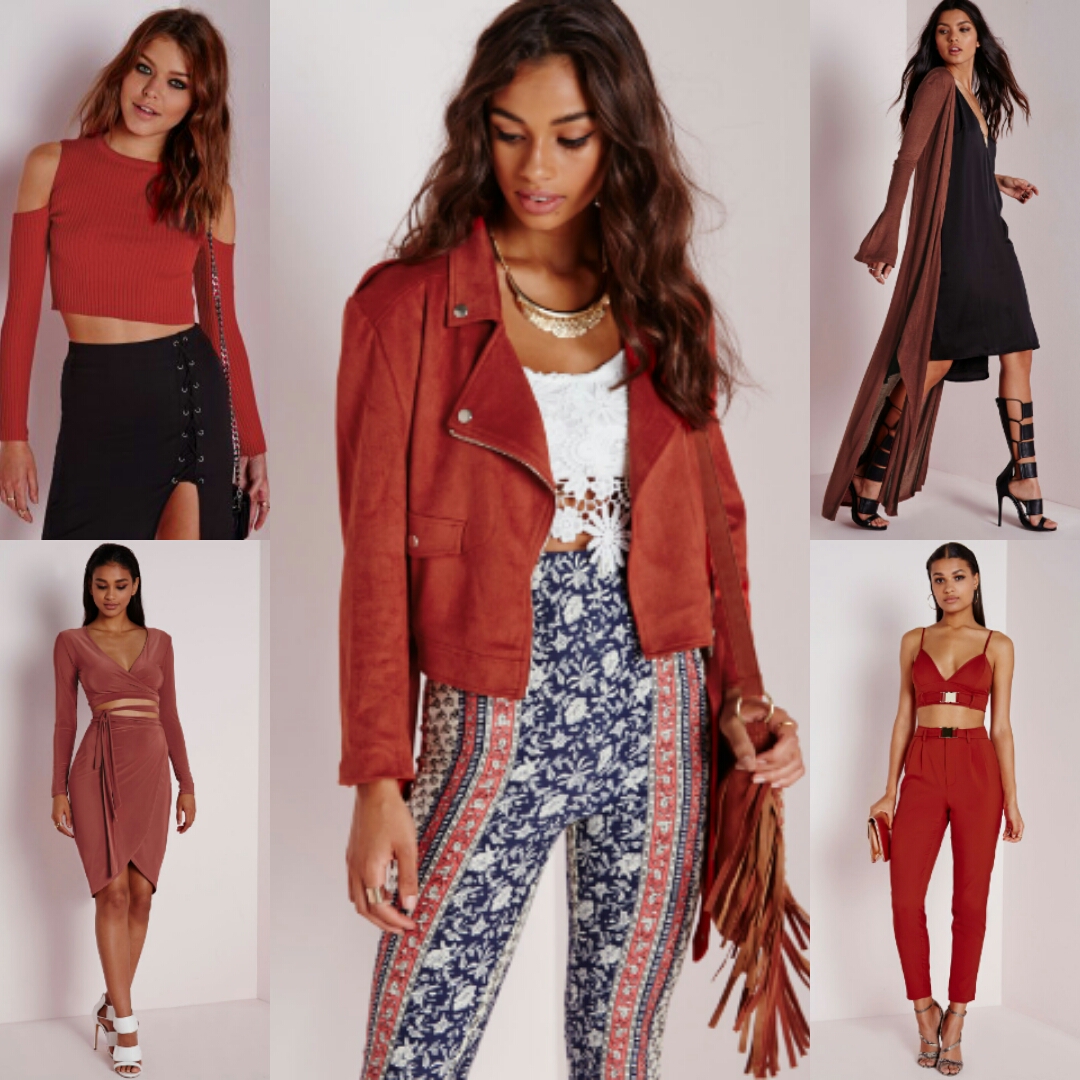 Rust & burgundy: Autumn leaves fashion..♡ | Rebekah with Love