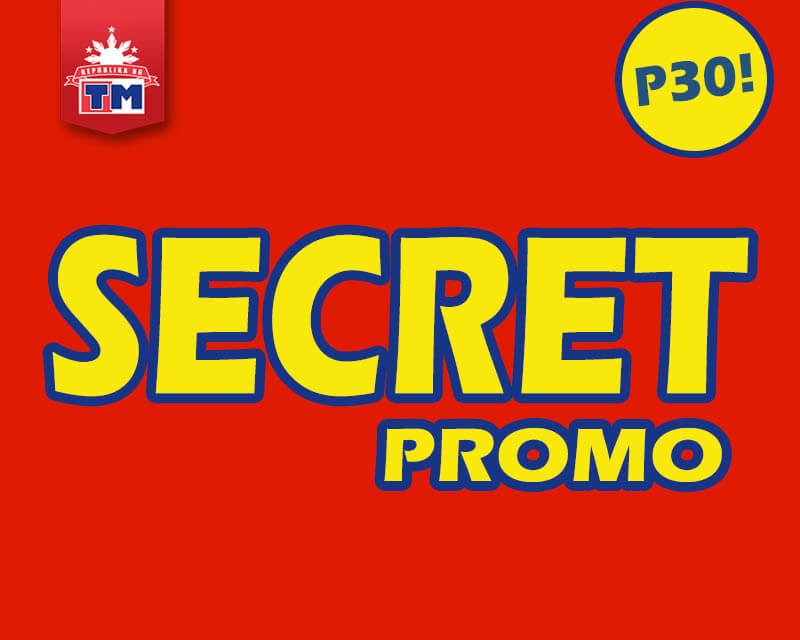 TM Secret Promo - 7 Days Unli Call and Text + Facebook for 30 Pesos