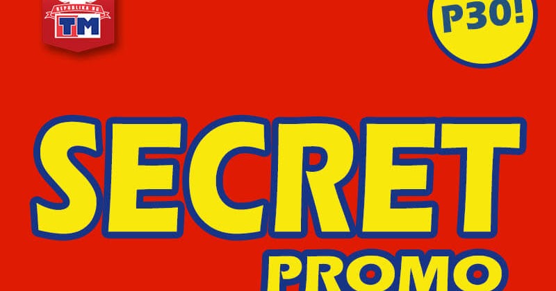 TM Secret Promo - 7 Days Unli Call and Text + Facebook for 30 Pesos