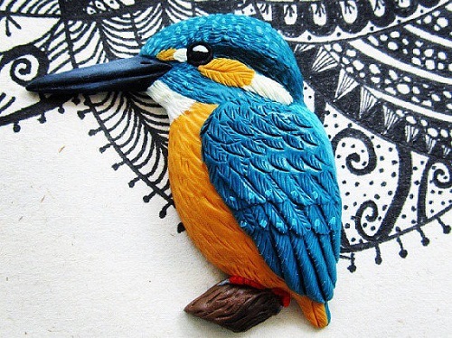 Nature Inspired Polymer Clay Jewelry by Sofoxyclay / The Beading Gem