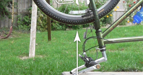 Measuring the Rotational Inertia of a Bike Wheel