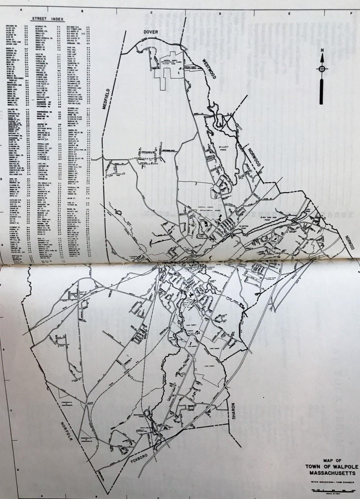 Walpole Timeline 1950-2000: 1973