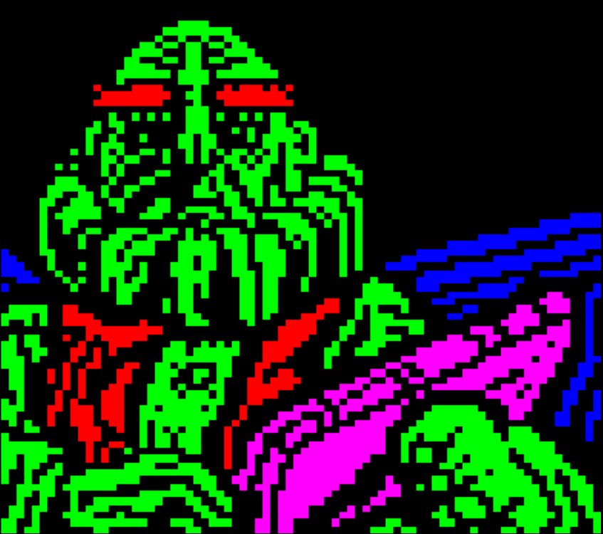 Pixel Pompeii: Textmode art roundup: Hitchhiker's Guide to the Galaxy ...