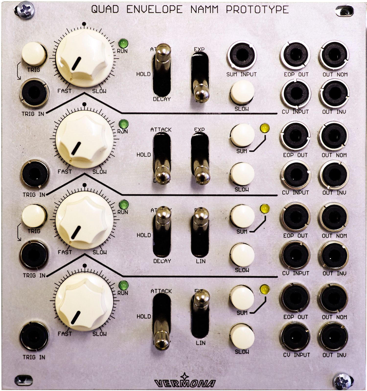 MATRIXSYNTH: Vermona Quad Envelope NAMM Prototype