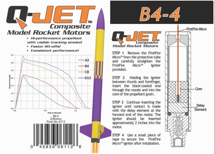 Model Rocket Building: New Quest Q-Jet Info?