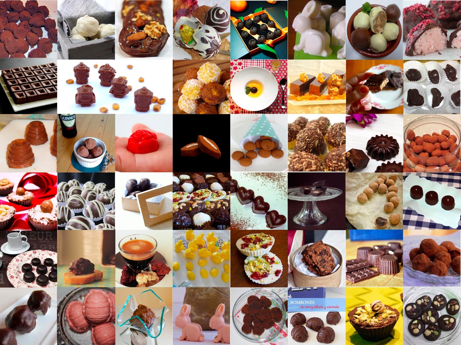 Memòries d'una cuinera: Bombons