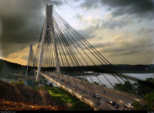 Indonesian Tourism: Barelang Bridge