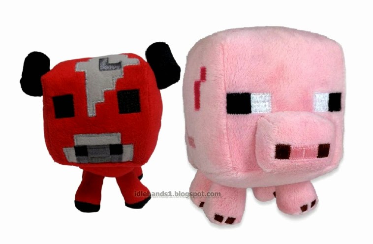 Minecraft Papercraft Baby Mooshroom