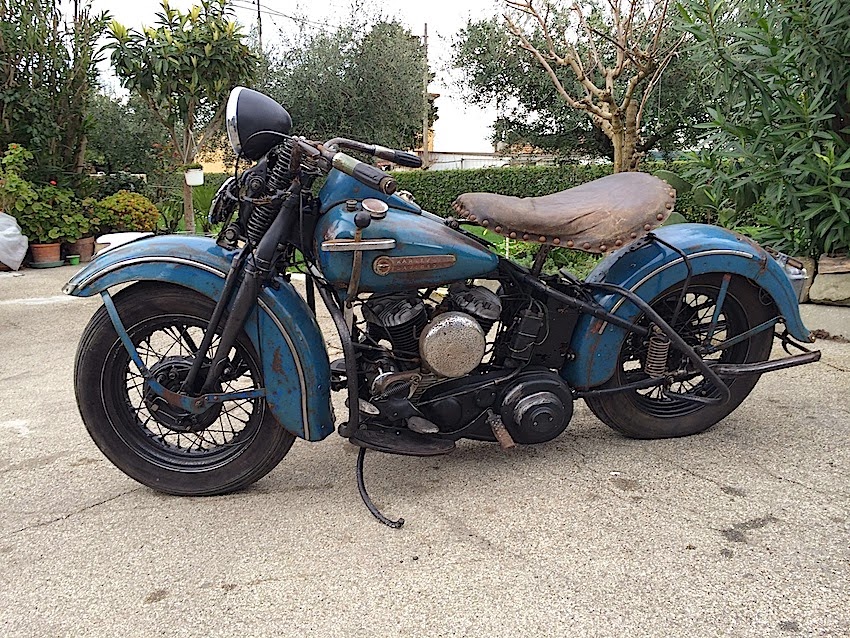 shovelpower65: HARLEY DAVIDSON 1948 WL FLATHEAD FOR SALE