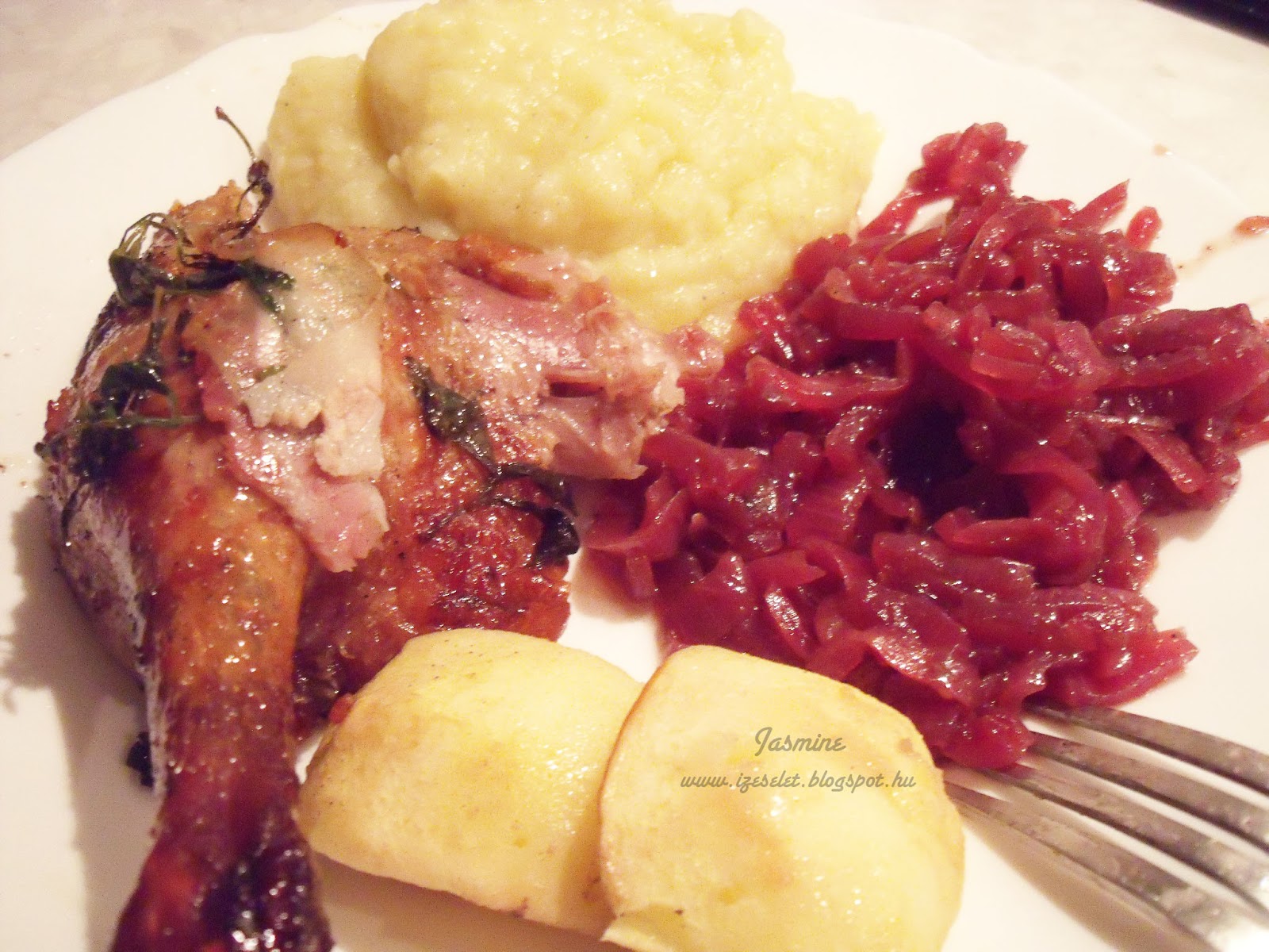 Jasmine DIY: Kacsa sült