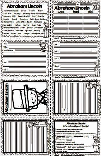 Sailing Through 1st Grade: Perfect Paragraphs for President's Day
