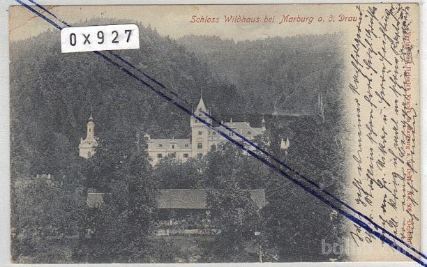 Nekoč in danes / Then and now: Dvorec Viltuš, Selnica ob Dravi, Slovenija