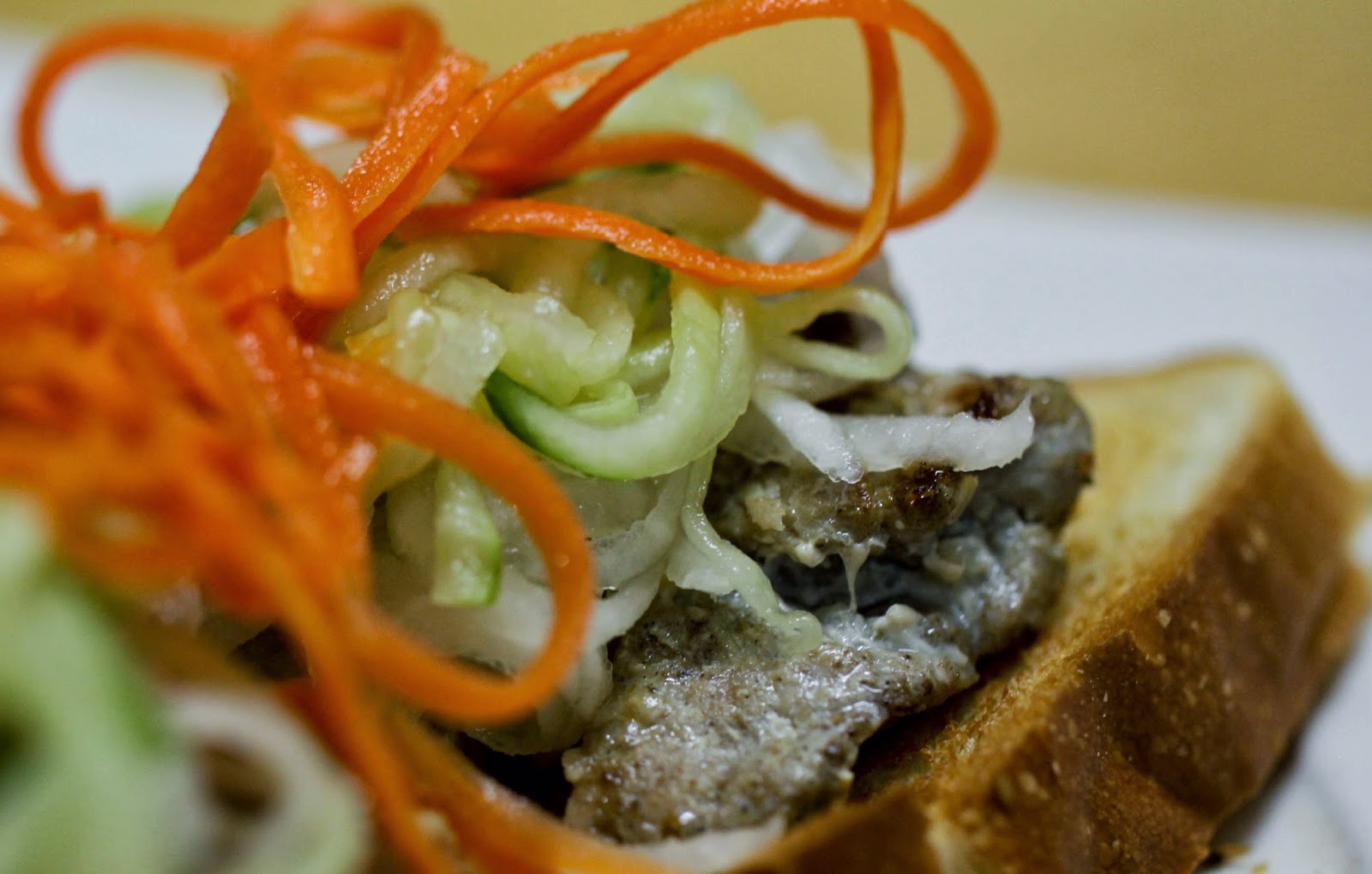 A Scientist's Love Affair with Food: Vietnamese Sandwich (Bahn Mi) - My way