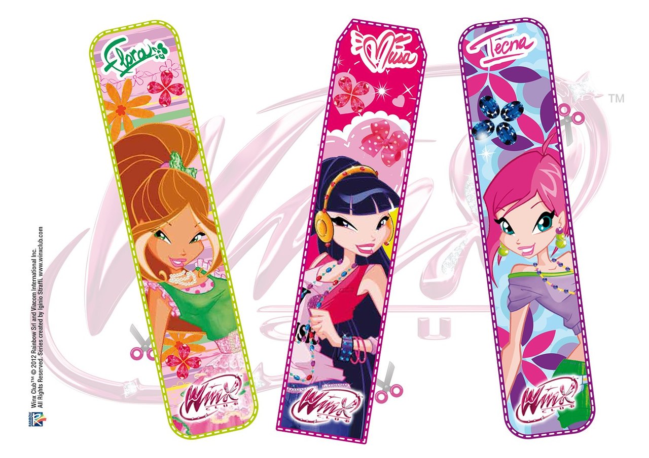 WinxClub4Ever | News™: Winx Club Stickers and Bookmarks - Vinks Stikeri ...
