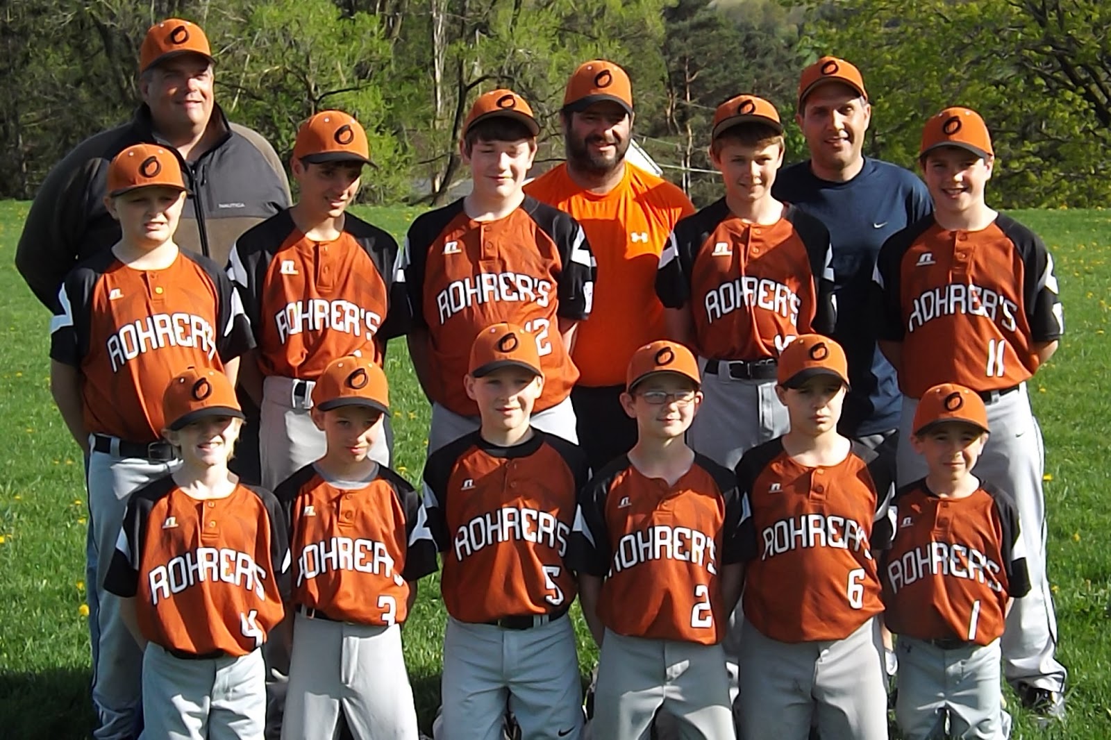 ROHRER'S LITTLE LEAGUE BALL CLUB 2013 SEASON: ROHRER'S A GREAT TEAM
